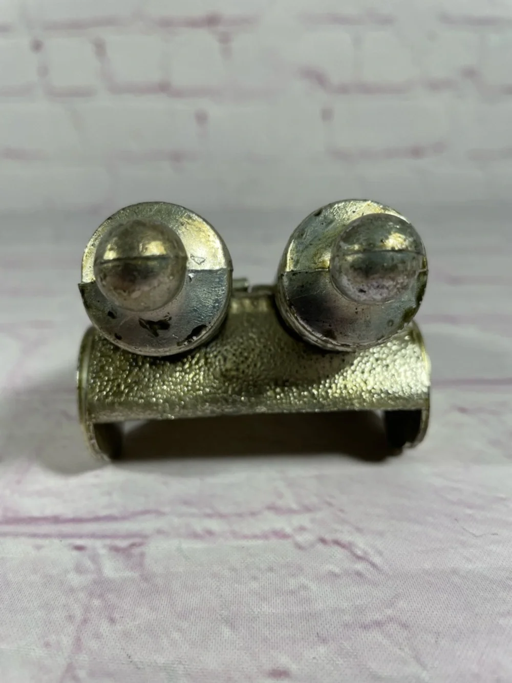 Vintage | Kitchen | Vintage Double Cannon Silver Tone Plastic Salt And ...